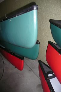 4er Kanadier Kanu in Rot, Grün und in Beige – Gamann-Kanus.de – 25 ...